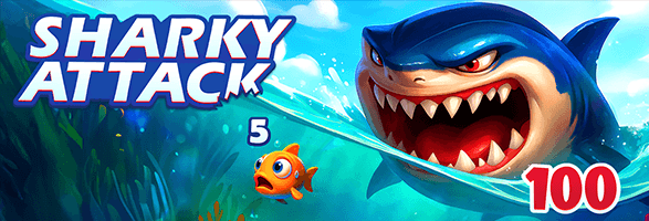 Sharky Attack - Free Online Game for iPad, iPhone, Android, PC and Mac ...