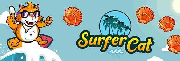 Surfer Cat - Free Online Game for iPad, iPhone, Android, PC and Mac at ...