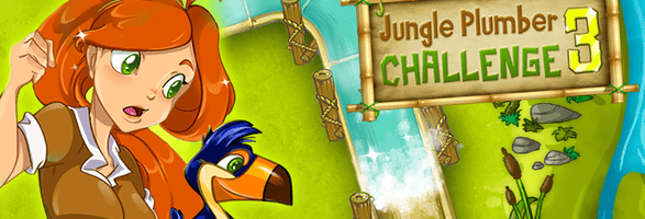Jungle Plumber Challenge 3 - Free Online Game for iPad, iPhone, Android, PC and Mac at iWin.com